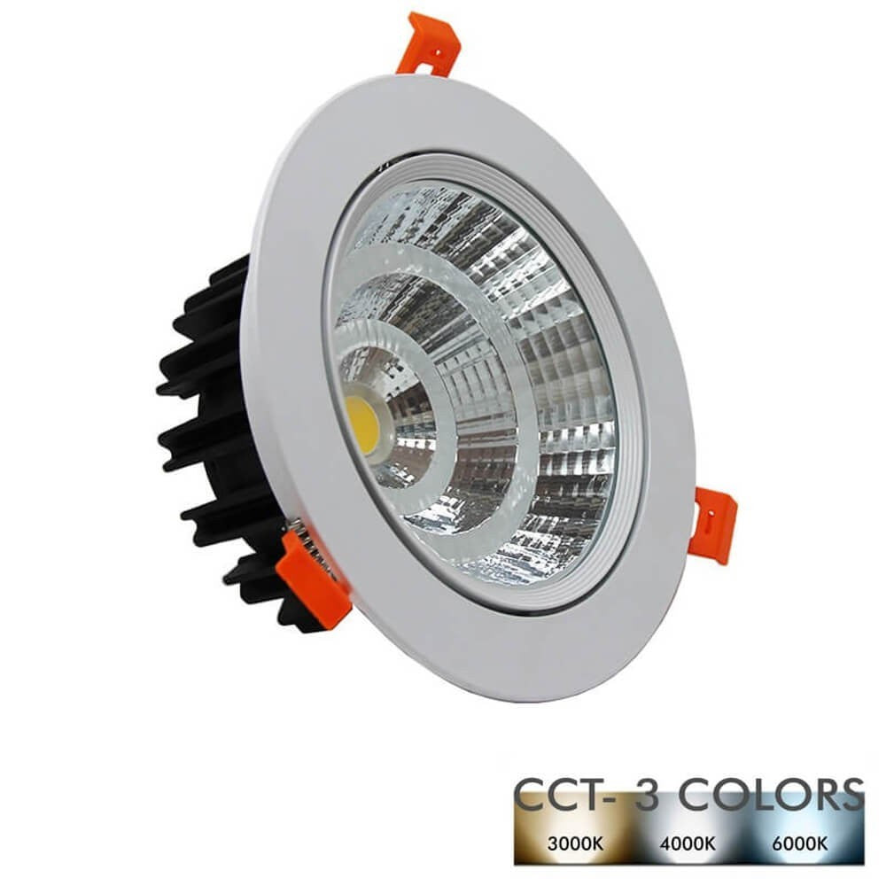 25W Recessed LED Downlight 3 CCT Buy in Ireland | Ledex Lighting