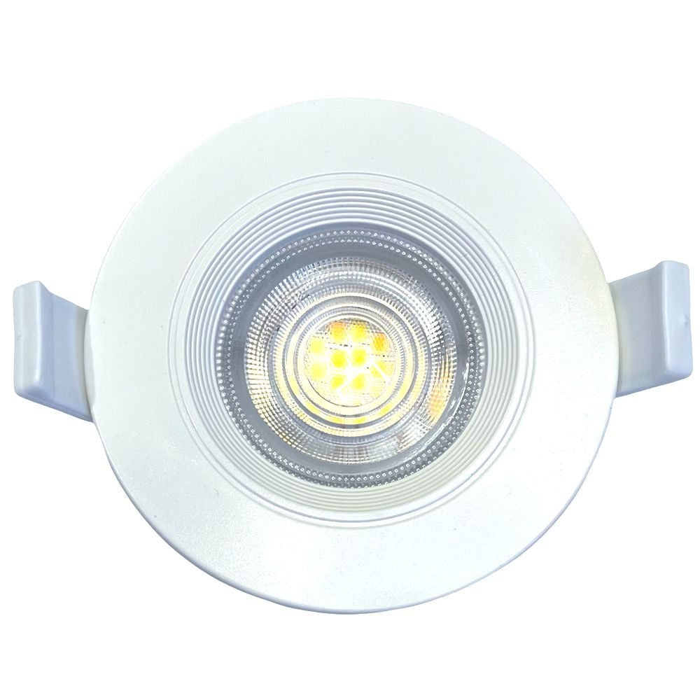 7W Round LED Downlight in White with OSRAM Chip IP54 3 CCT Buy in ...