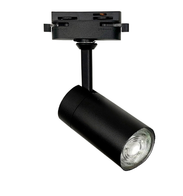 8W Dimmable Single Phase Track Light Black with GU10 LED Bulb Buy in ...