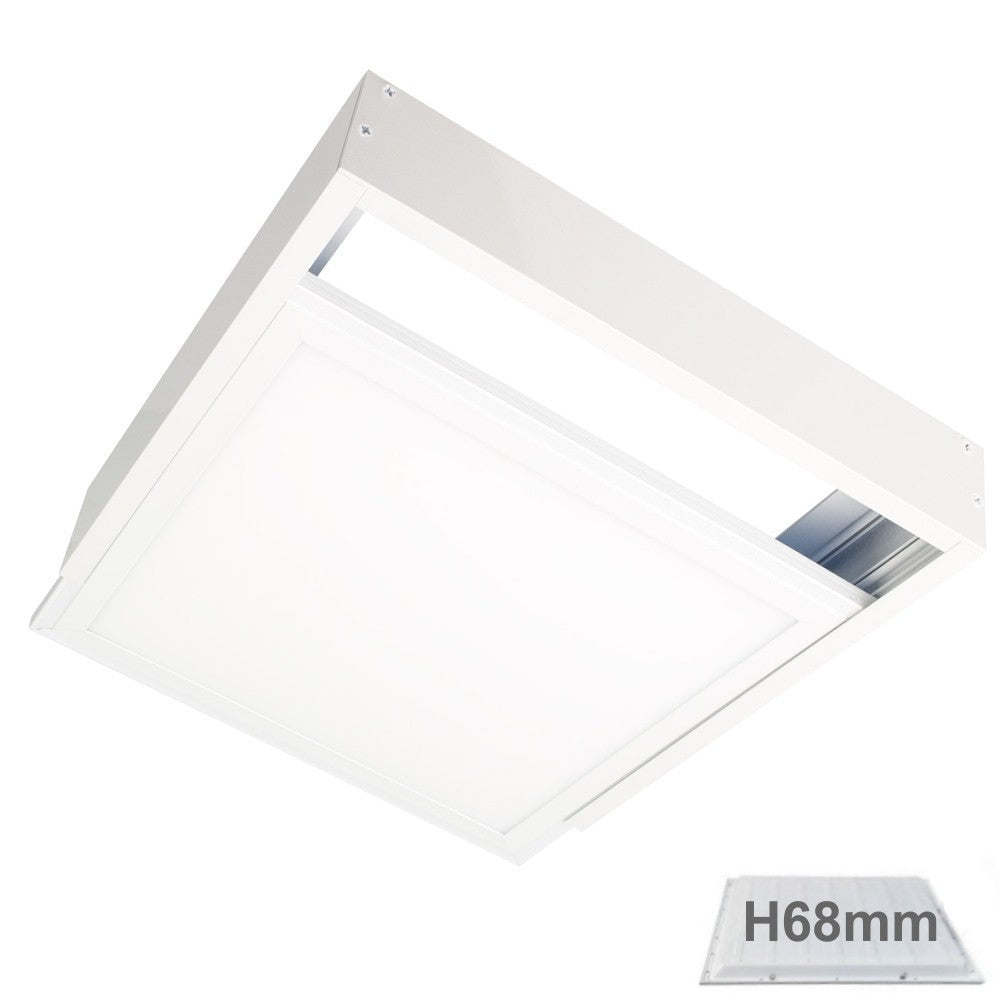 Surface Mounted LED Panel Frame 60x60x6.8cm Buy in Ireland | Ledex Lighting